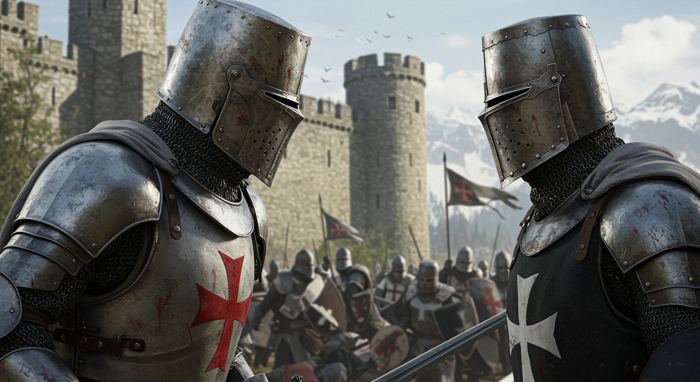 Difference between the Knights Templar and Knights Hospitaller - The ...