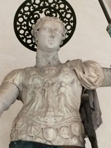 Roman statues reused in the medieval period - The Templar Knight